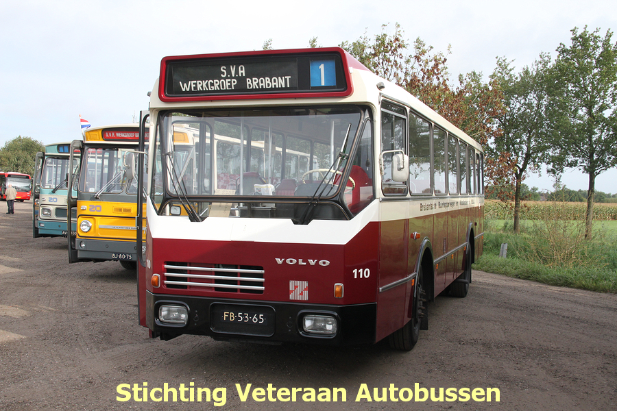 Stichting Veteraan Autobussen » 1973. Volvo. BBA 110 Regio Brabant