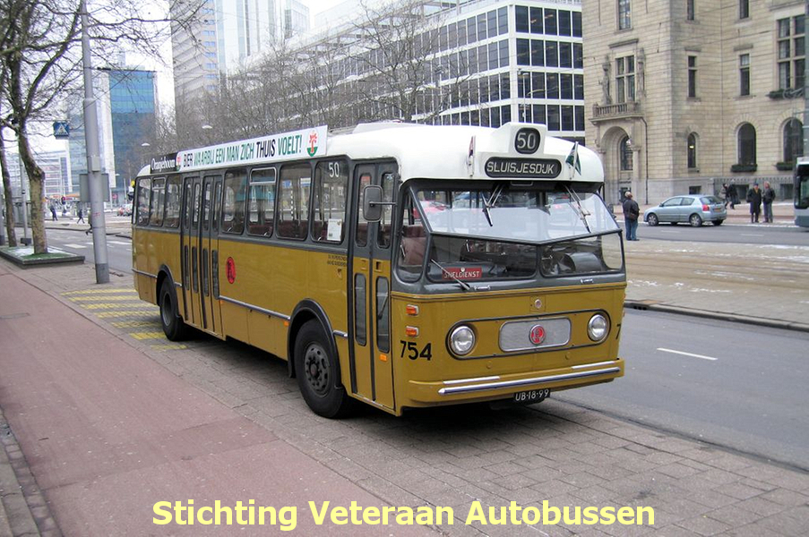 Stichting Veteraan Autobussen » 1961. Verheul. RET 754 van SVA bij ...