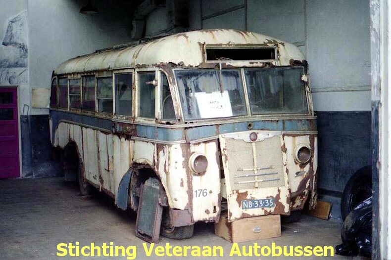 Stichting Veteraan Autobussen » 1945. Bedford. BBA 176 Regio Brabant